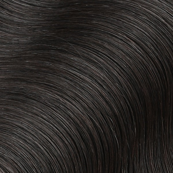 Unprocessed Natural Color Clip-in Hair Extensions-11pc. Deluxe Collect